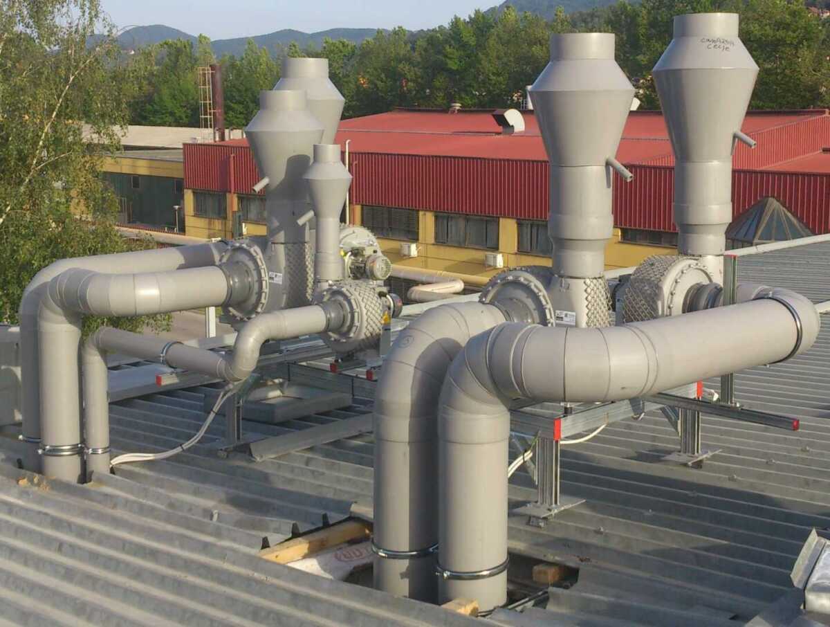 Ventilation systems - Plama G.E.O. oprema iz plastike